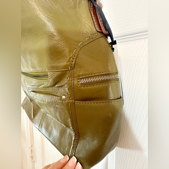Nino BOSSI | Bags | Nino Bossi Italian Leather Olive Green Bag | Poshmark